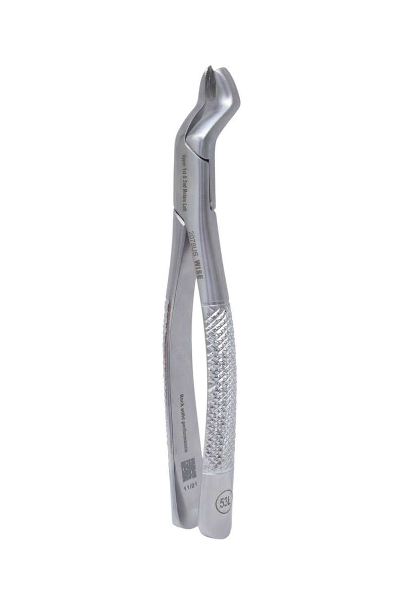 53L American Style Serrated, upper molar extracting forceps, extraction ...